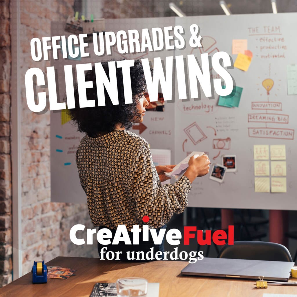 Office Upgrades and Client Wins | advancreative